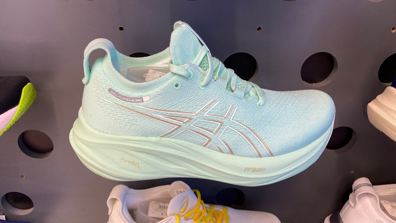 Asics Gel Nimbus 26 (Mint Tint/Pale Mint) - Style Code: 1012B601-300 ...