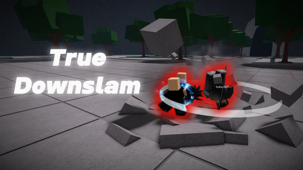 How To Do TRUE DOWNSLAM in The Strongest Battlegrounds... - YouTube