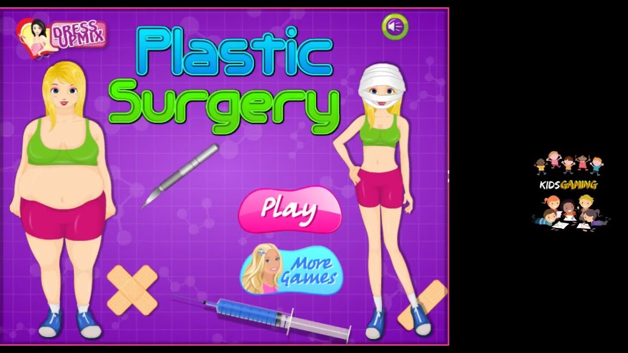 Plastic Surgery | AWFUL Operation Game For Kids | KidsGaming | Plastic ...