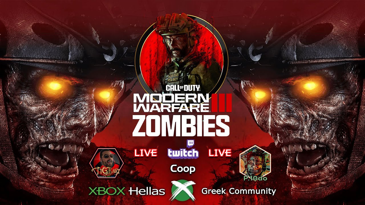 Horror Night of CoD MW III Zombies Coop with TiGRaki and Pi10do Part 2 ...