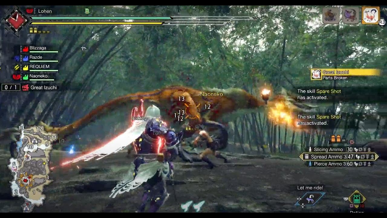 Great Izuchi Large Gold Crown - Monster Hunter Rise - YouTube