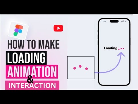 Loading animation Interraction on Figma | Components and Auto layout # ...