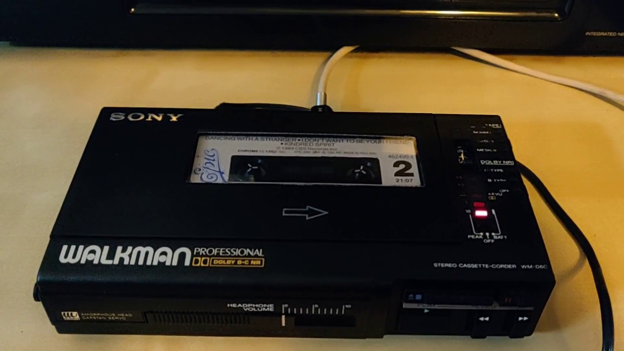 Sony Walkman WM D6C Test - YouTube