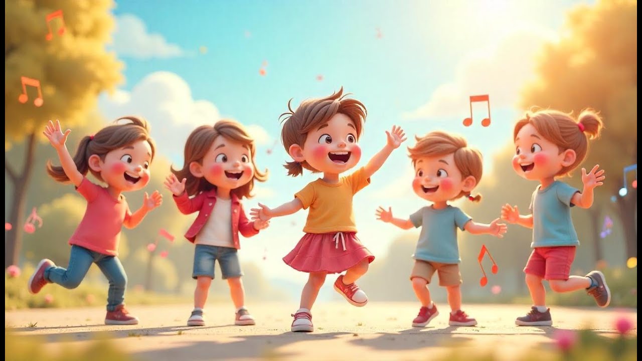 My Body Song🕺 | Move & Learn for Kids! | Rhymy TV Nursery Rhymes & Kids ...