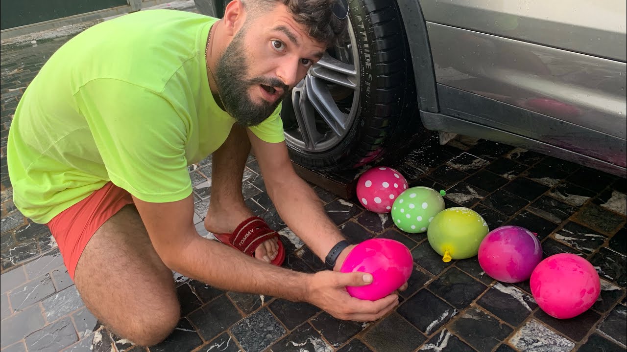 I Crush Objects With A Car Wheel Experience Mouz Tv Youtube
