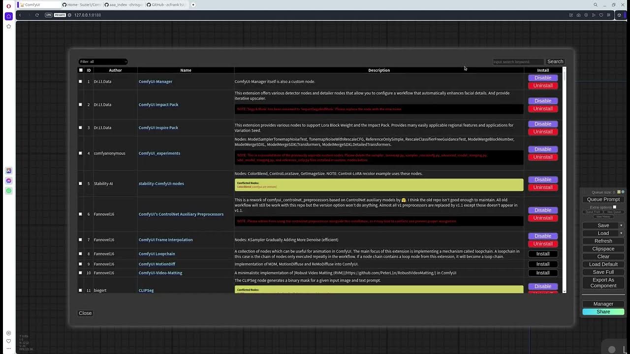 Comfyui Manager Updatev163 Summary Youtube