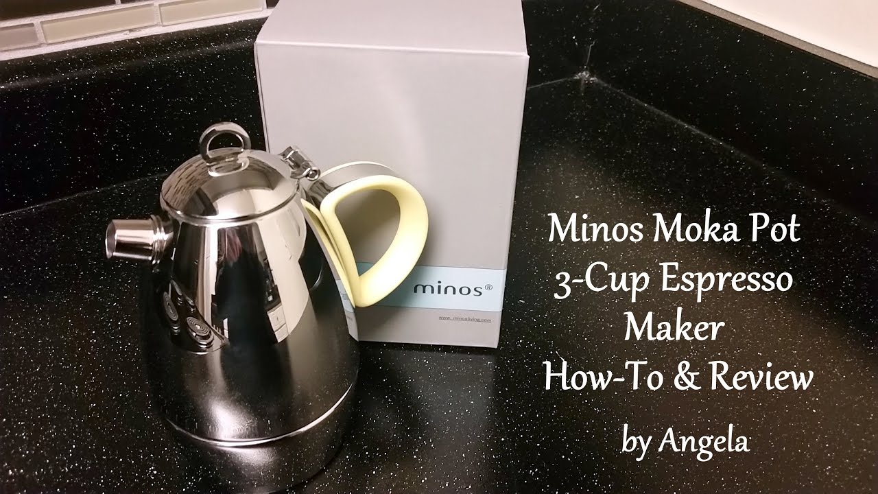 Minos Moka Pot Espresso Maker / 3 Cups - Amazon Product Review & How-To ...