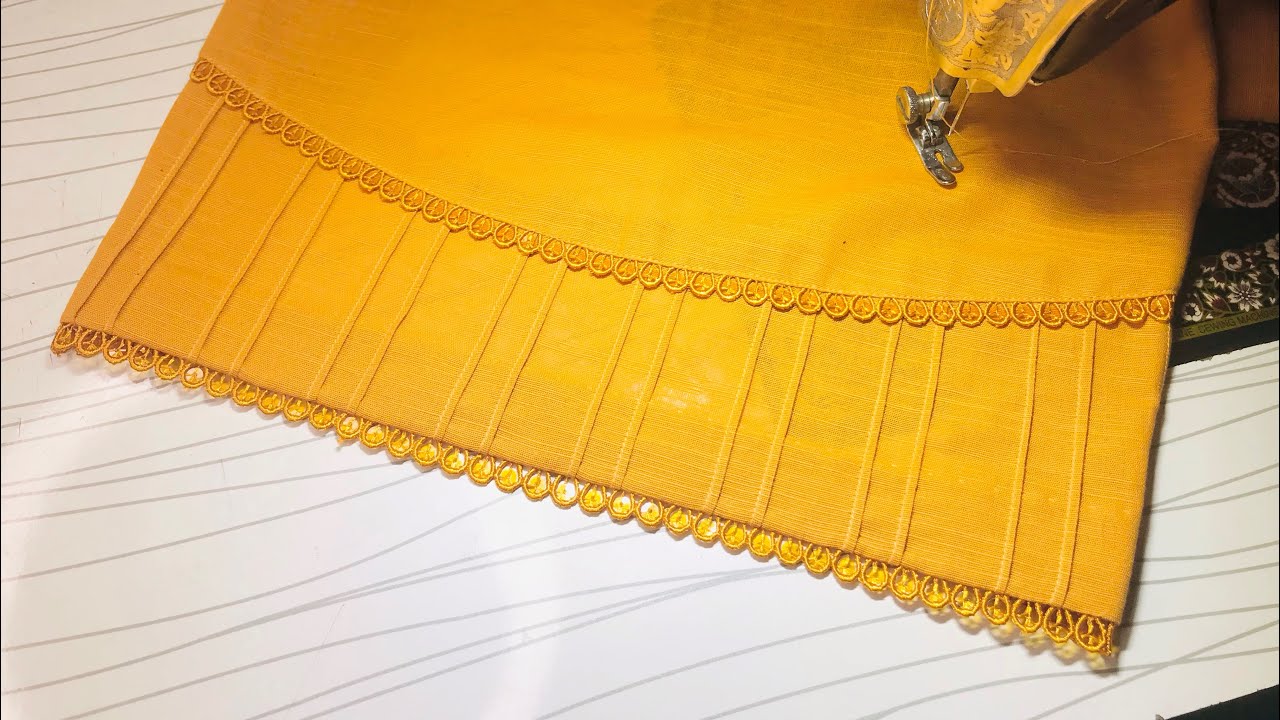 Simple And Easy Trouser Design ll Pintucks Trouser Design by Elegant ...