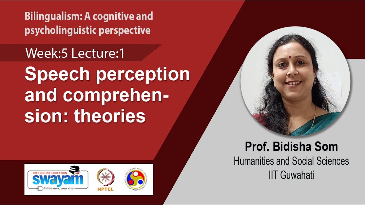 Lec 11: Speech perception and comprehension: theories - YouTube