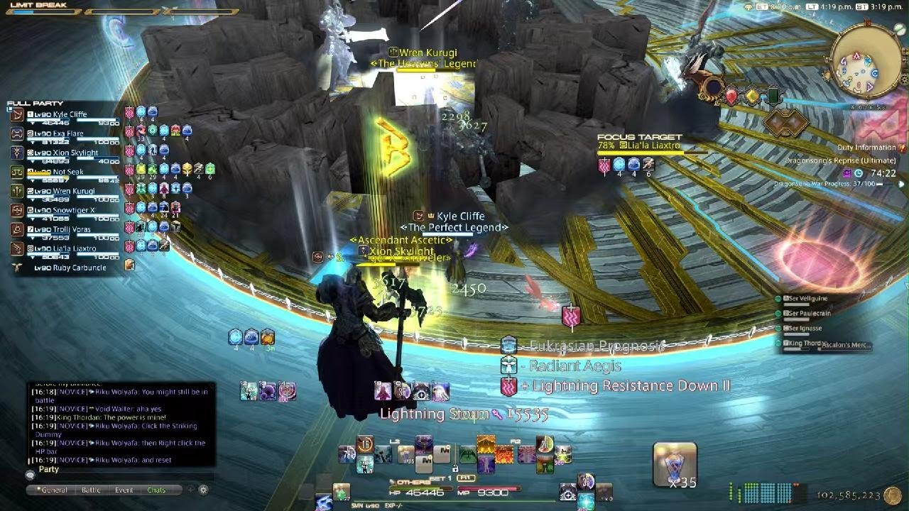 Final Fantasy 14 - Dragonsong's Reprise (DSR) Clear - LPDU Strats - SMN ...