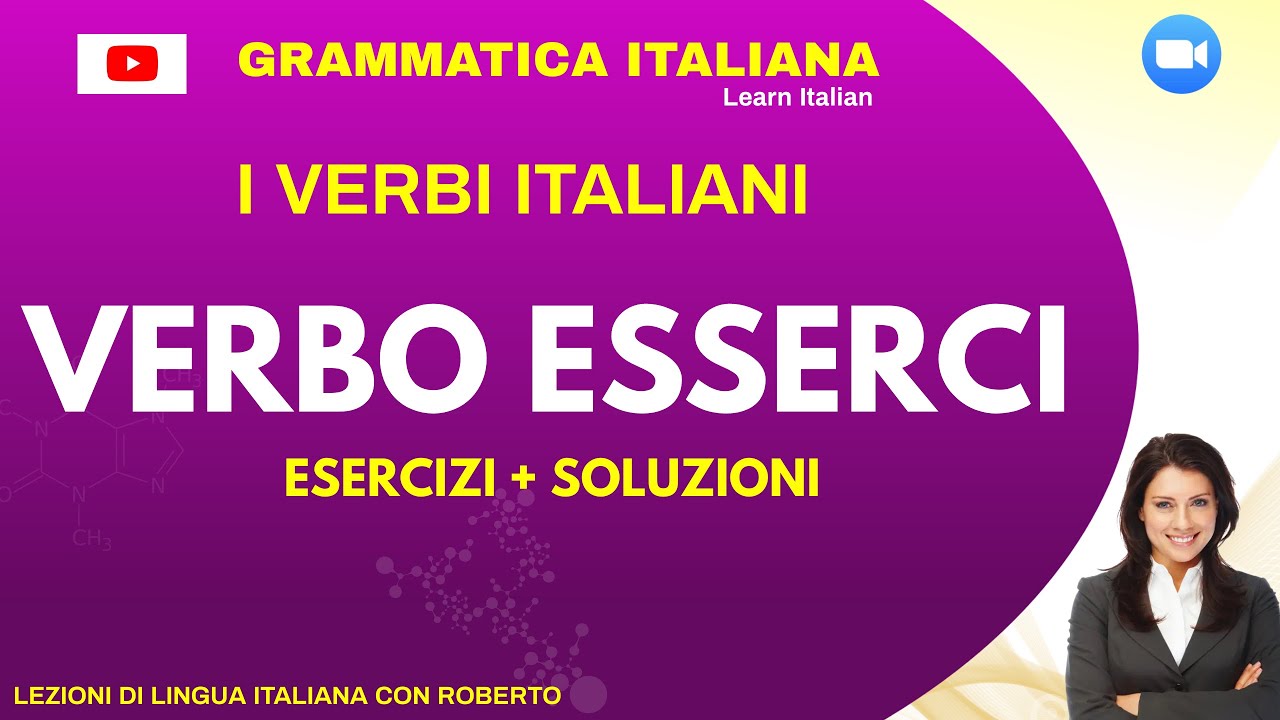 The verb ESSERCI (c'è - ci sono). Theory, practical examples, exercises ...