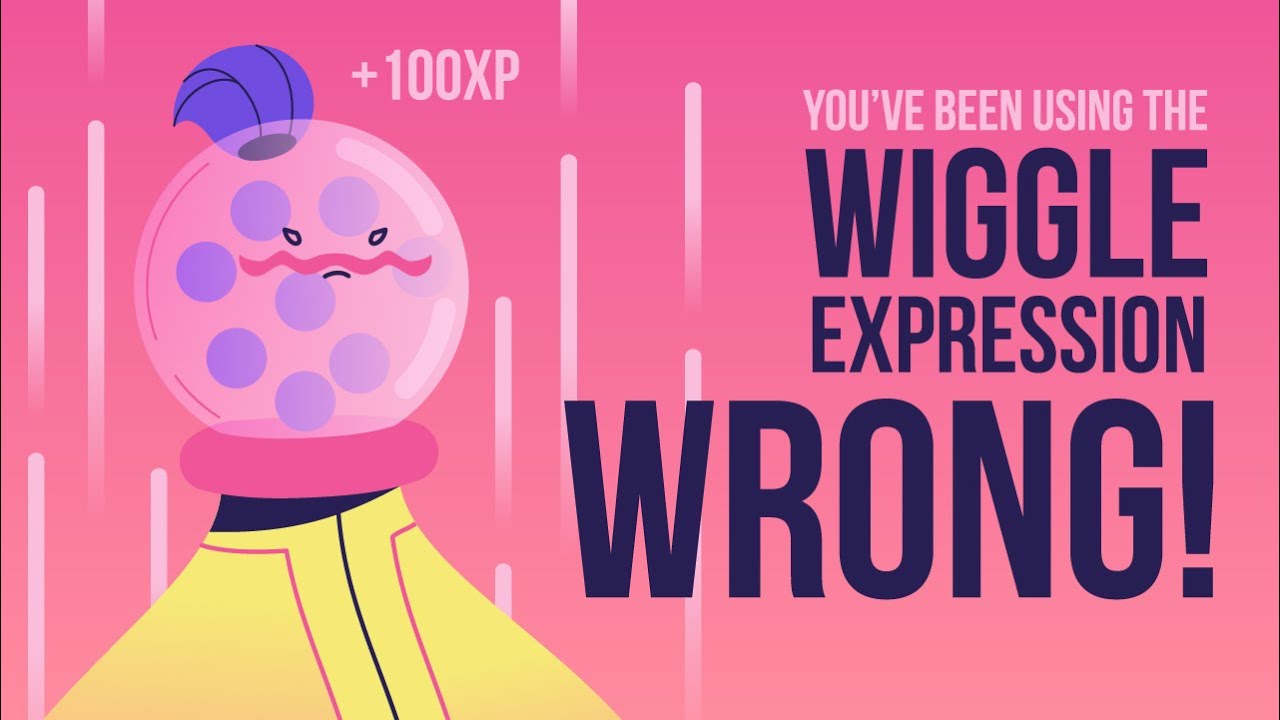 After effects Wiggle Expression - Learn to CONTROL it! - YouTube
