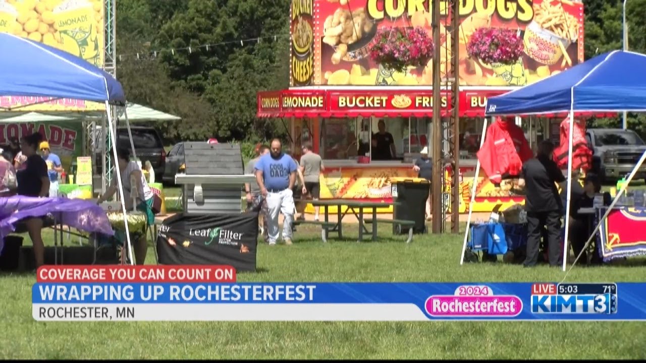 Wrapping up Rochesterfest with its executive director - YouTube