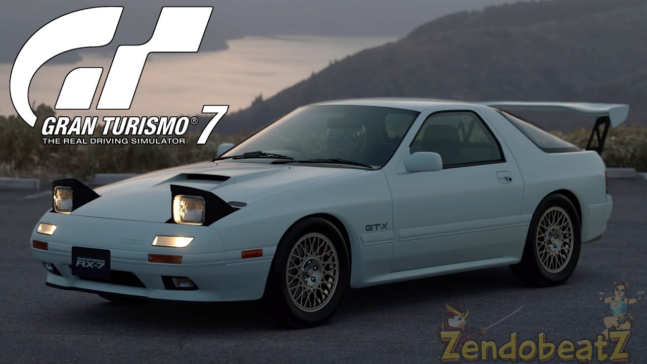 GRAN TURISMO 7 | Mazda RX-7 GT-X (FC) '90 | Top 291 Km/h | High Speed ...