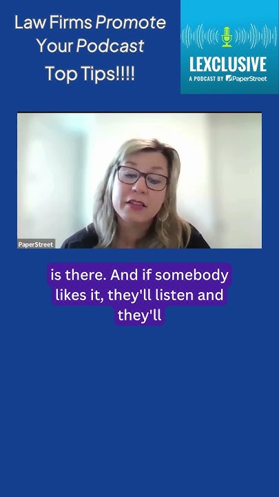 Make Them Care: Top Tips to Promote Your Law Firm Podcast! #shorts #legalmarketing #podcasting ...