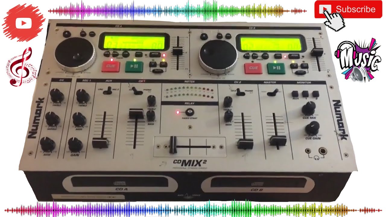 Numark CD MIX 2 - YouTube