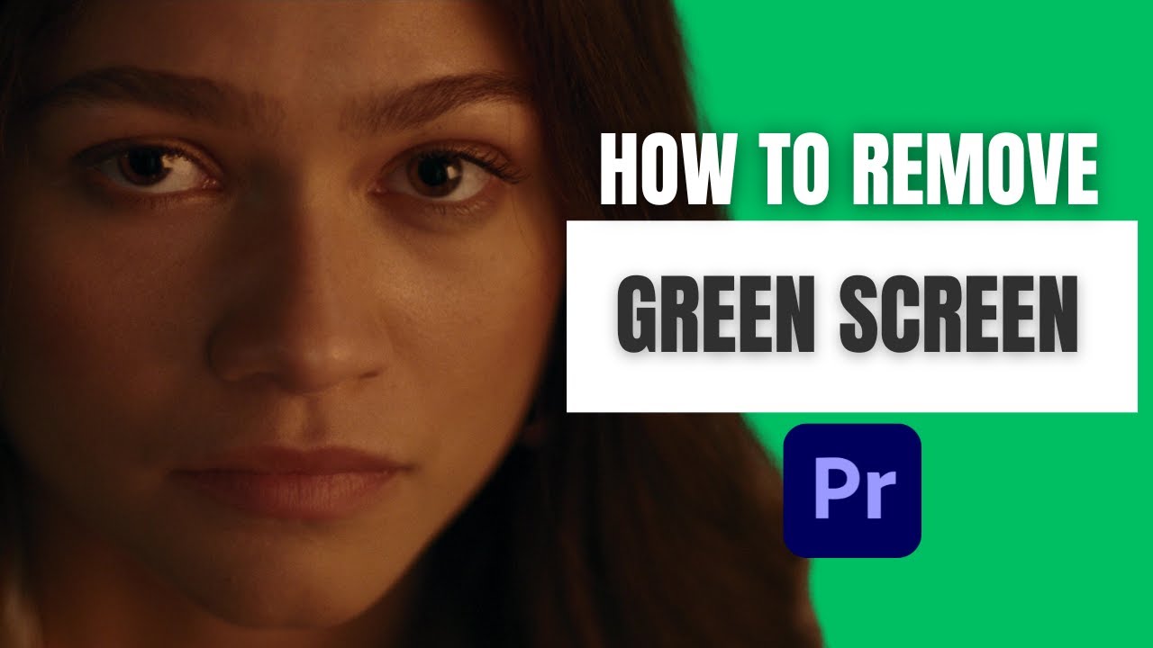 How to Remove Green Screen in Premiere Pro 2024 - YouTube