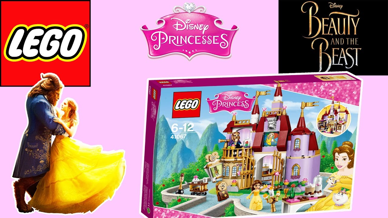 LEGO BEAUTY & THE BEAST BELLE'S ENCHANTED CASTLE | Little Kelly ...