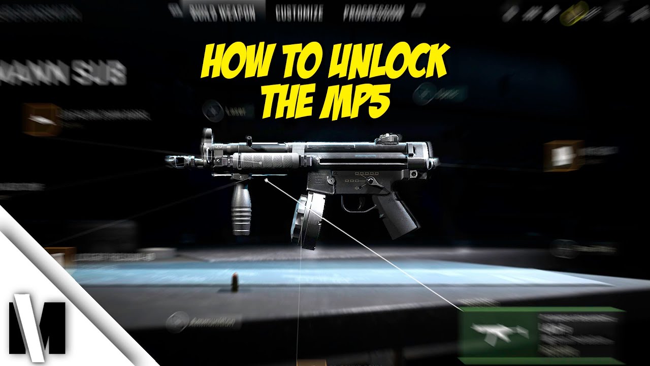 Modern Warfare 2 Beta How To Unlock Mp5 Smg | Call Of Duty - YouTube