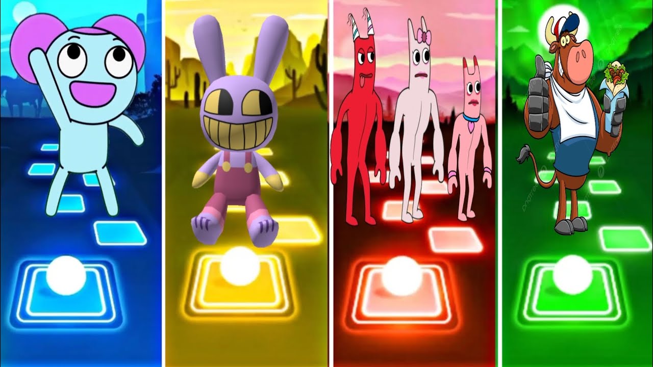 Pibby🆚Jax The Amazing Digital Circus🆚Garten of BanBa Game Toons🆚FUNNY ...