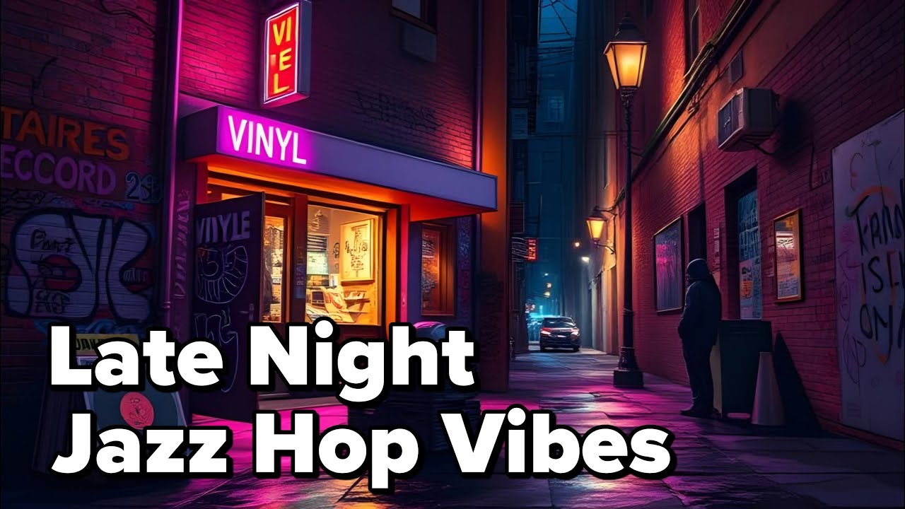 Moonlight Retro 🎷 Late Night Jazz-Hop Vibes | 🎧 Chill Urban Beat HQ ...