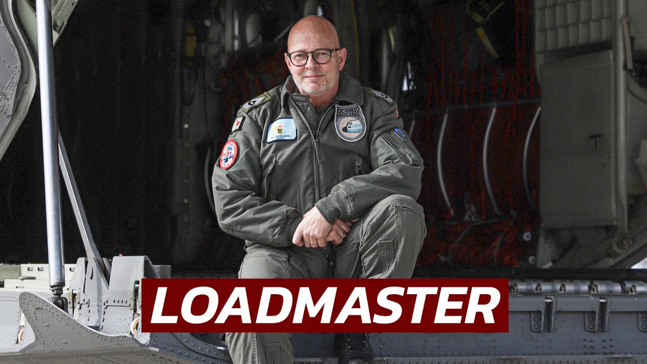 Loadmaster på Hercules C-130J - ATW - YouTube