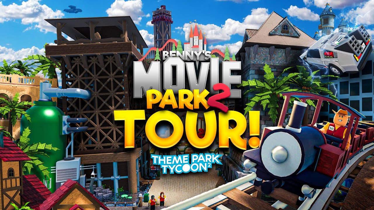 I Finished BENNY'S MOVIE PARK 2!! - Full Park Tour - YouTube