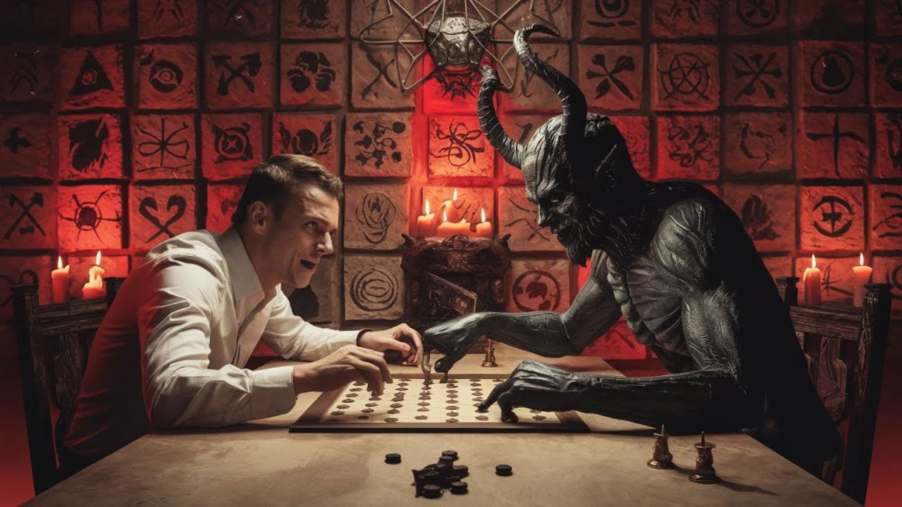 The most famous horror story, the cursed game of Satan Horror story for ...