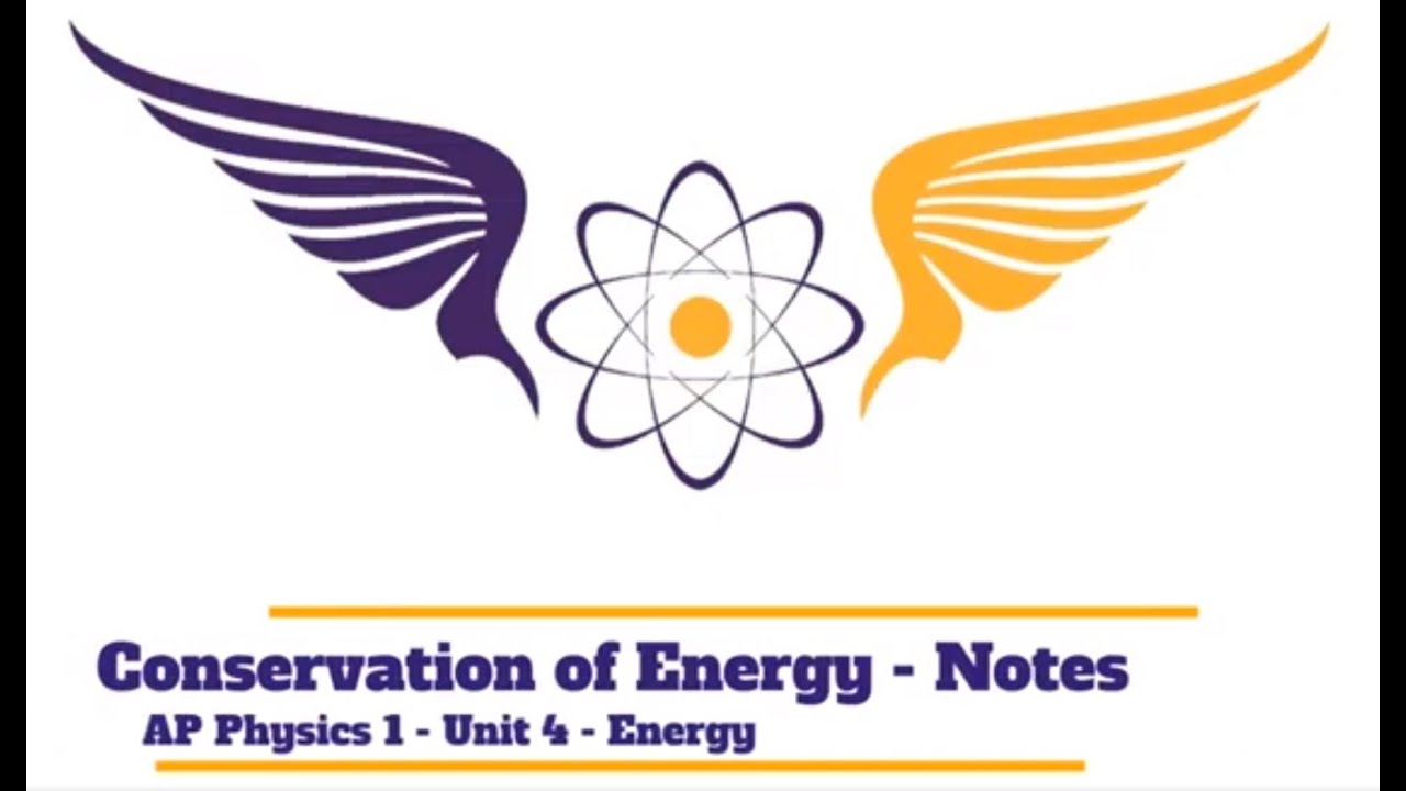 AP Physics 1 - Unit 4 - Energy -Conservation Of Energy - Notes - YouTube