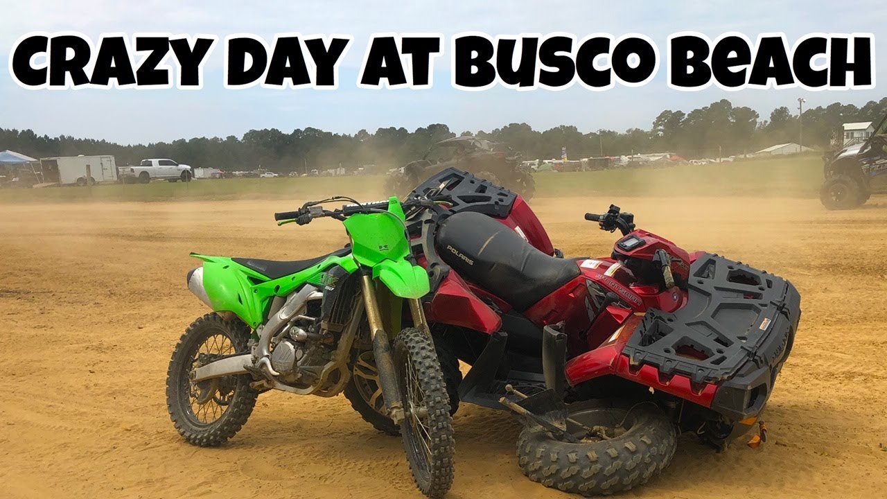CRAZY CRASH AT BUSCO BEACH - YouTube