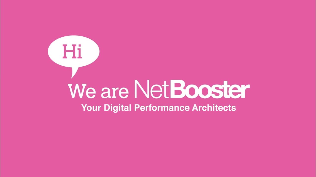 We Are NetBooster - YouTube