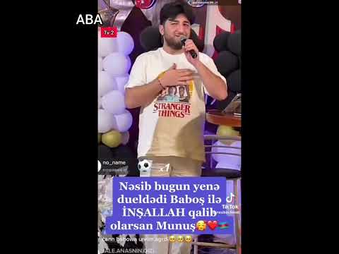 Nəsib Mahnı oxudu cox gözel oxuyur