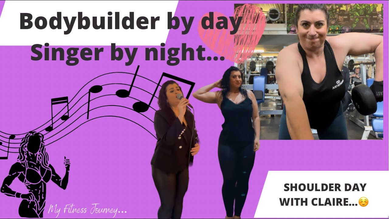 Singing Bodybuilder? Gig day/Shoulder day #weightlosstransformation # ...