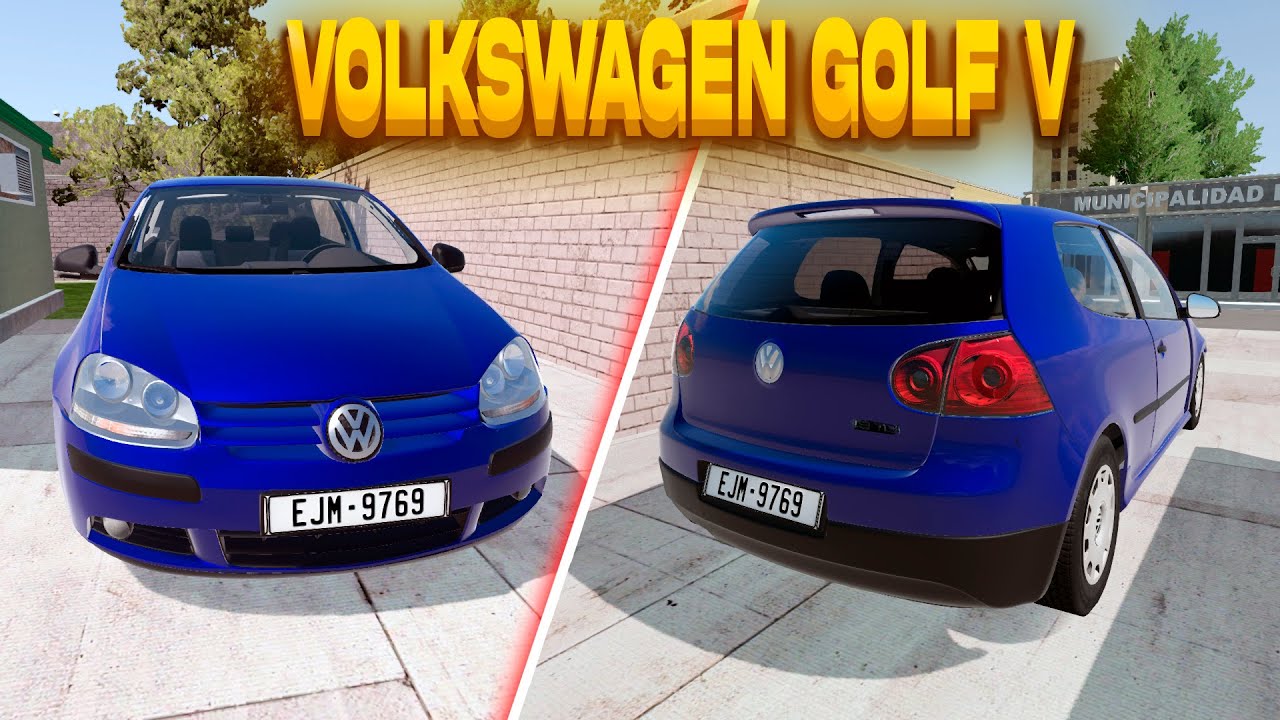 Volkswagen Golf V - BeamNG.drive - YouTube