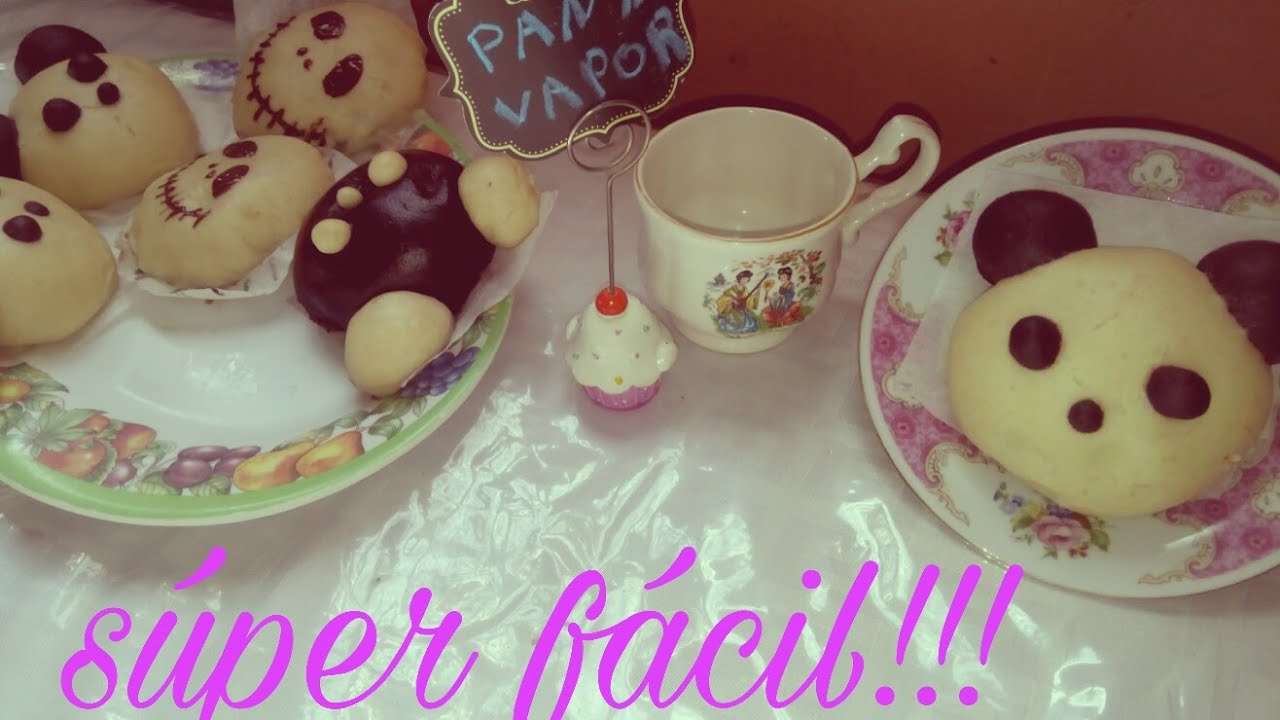 Pan al vapor/ receta super fácil - YouTube