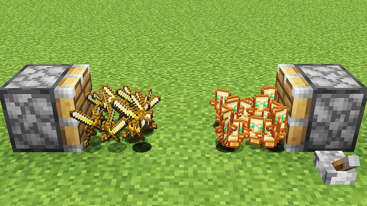 1000 golden swords + 1000 totem of undying = ??? - YouTube