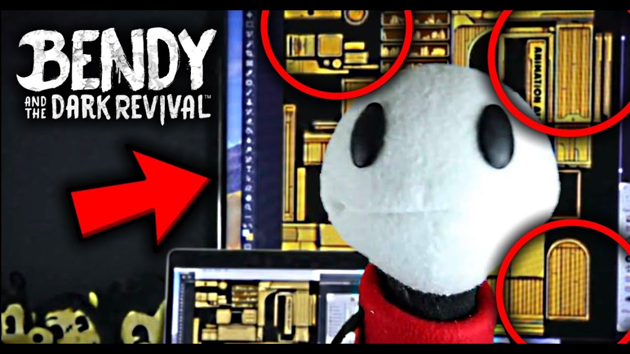 Bendy & The Dark Revival "Animation Alley" Textures Analysis! (Bendy ...
