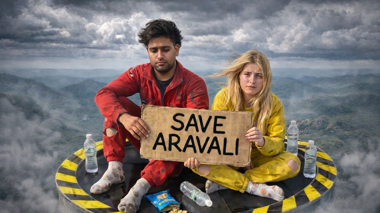 अरावली पर्वत माला (arawali mountain range)🤯💯#jaipur #mountain #travel # ...