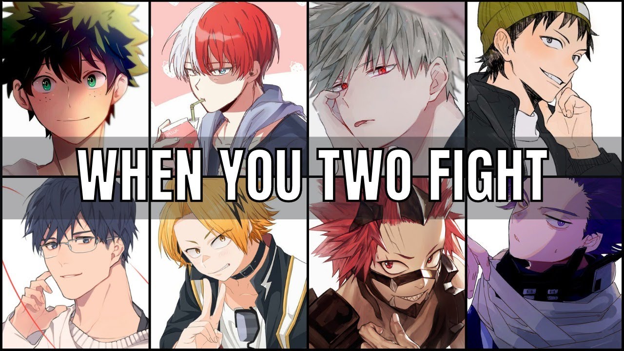 When you two fight | multi character x Listener | MHA ASMR - YouTube