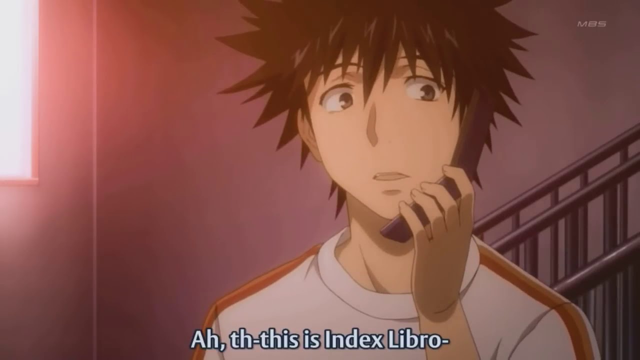 one lovely phone call, funny anime scene - YouTube