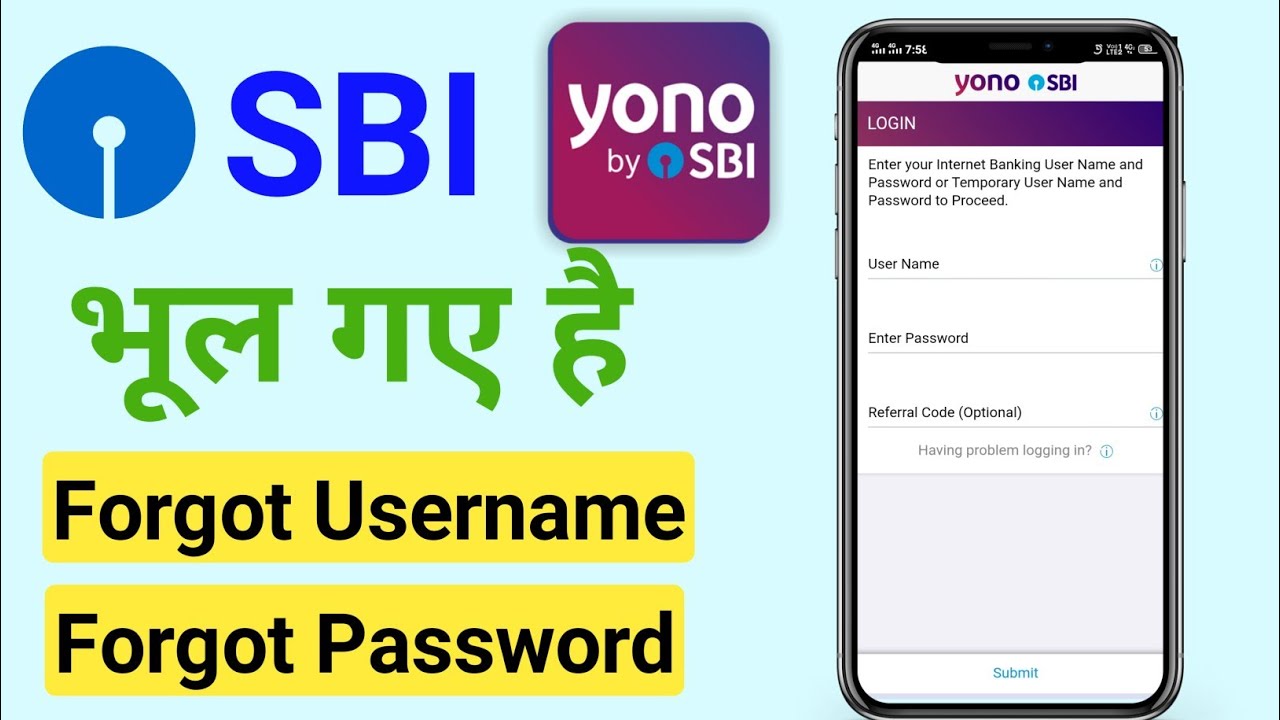 SBI Yono Forgot Username Forgot Login Password How To Reset SBI sbi-yono-forgot-username-forgot-login-password-how-to-reset-sbi