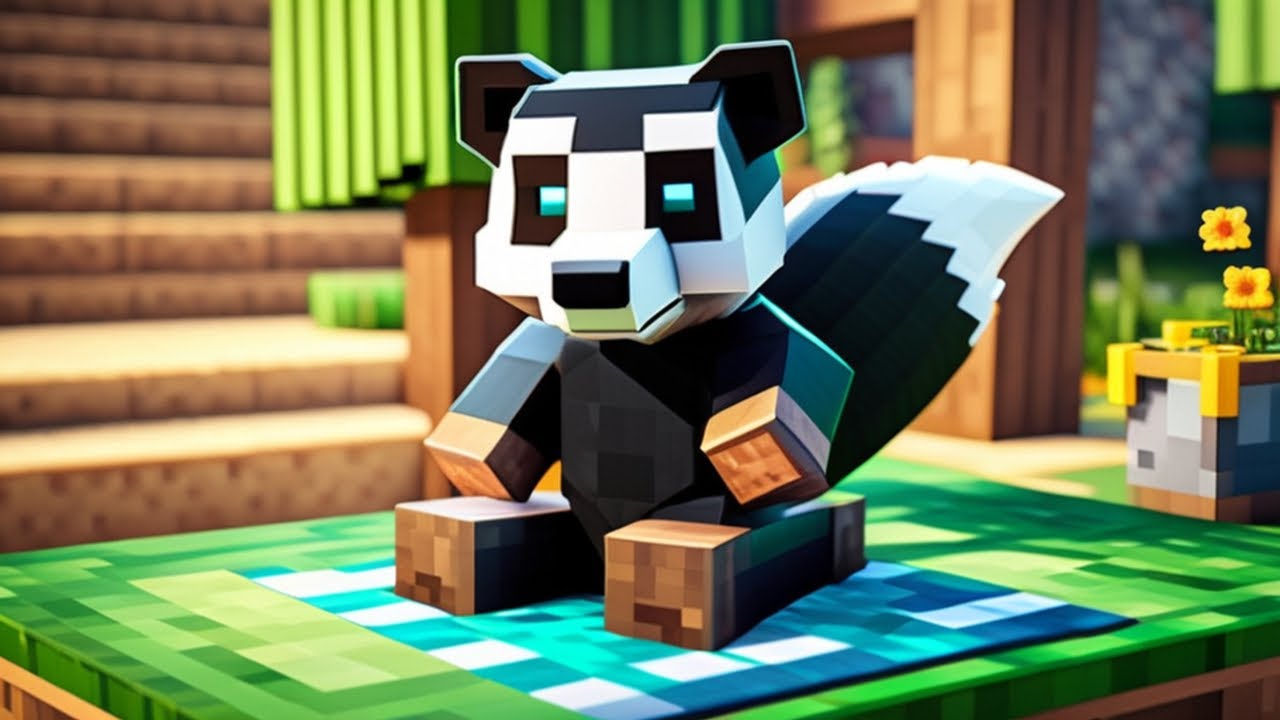 How To Make A Skunk Banner In Minecraft - YouTube