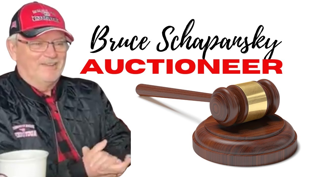 Bruce Schapansky AUCTIONEER Talks! - YouTube
