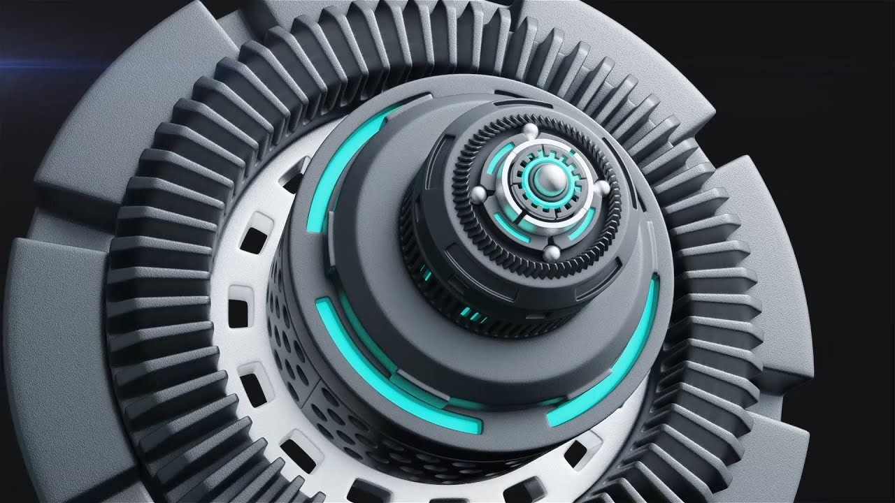 Blender 3D. Mechanism animation. - YouTube