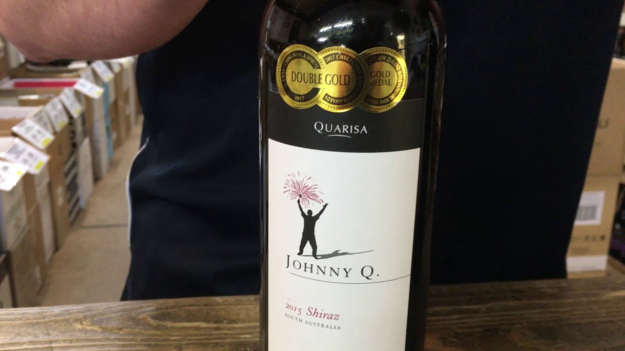 Johnny Q Shiraz 2015 - South Australian Wine - YouTube