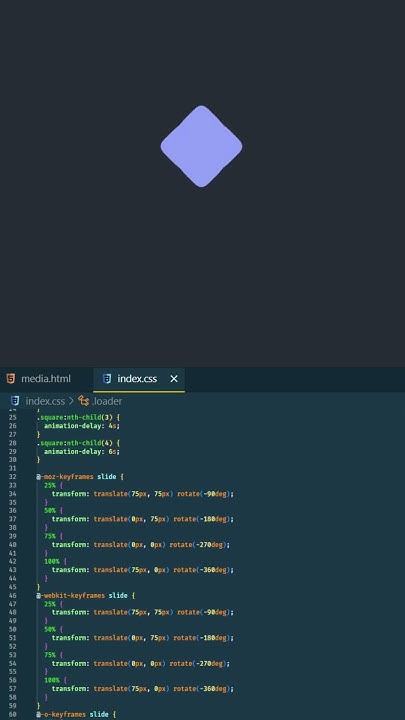 Animated Loader using HTML & CSS | Loading Animation ( Free Source Code ) - YouTube