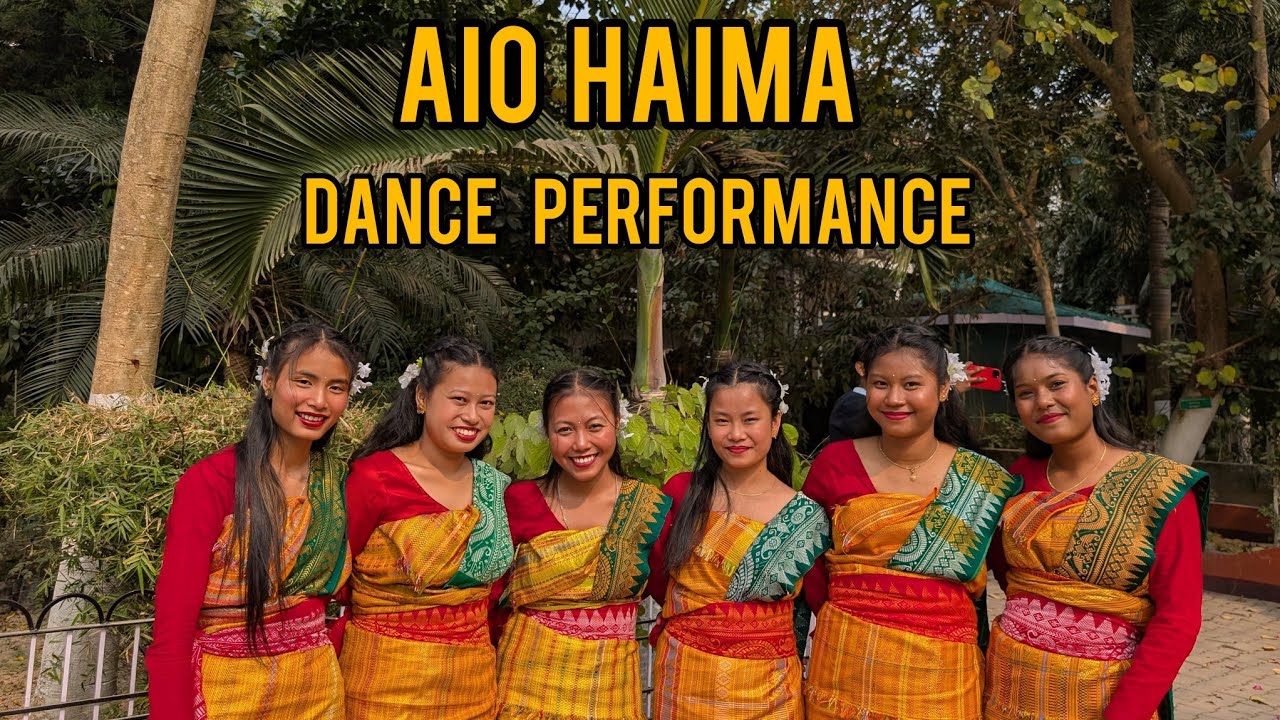 AIO HAIMA || Stage performance || Bodo bihu folk dance || Anaya brahma ...