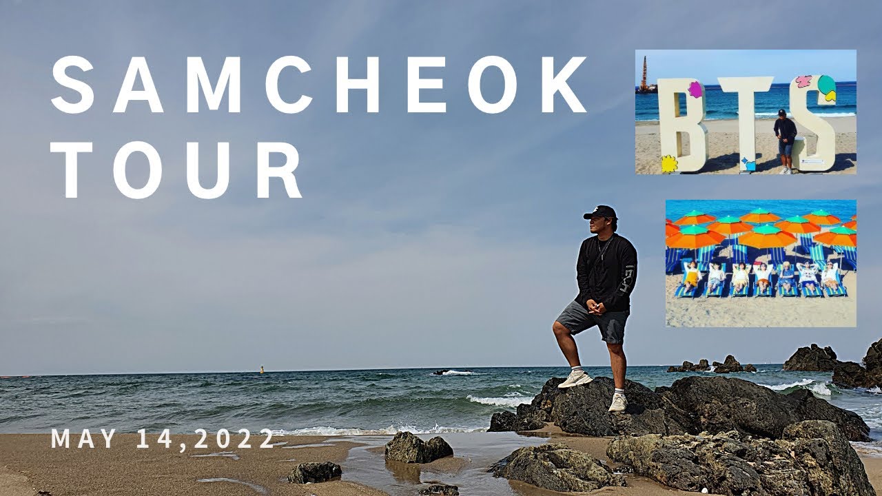 A Saturday at Samcheok, South Korea, Justin travels to Samcheok, Beach ...