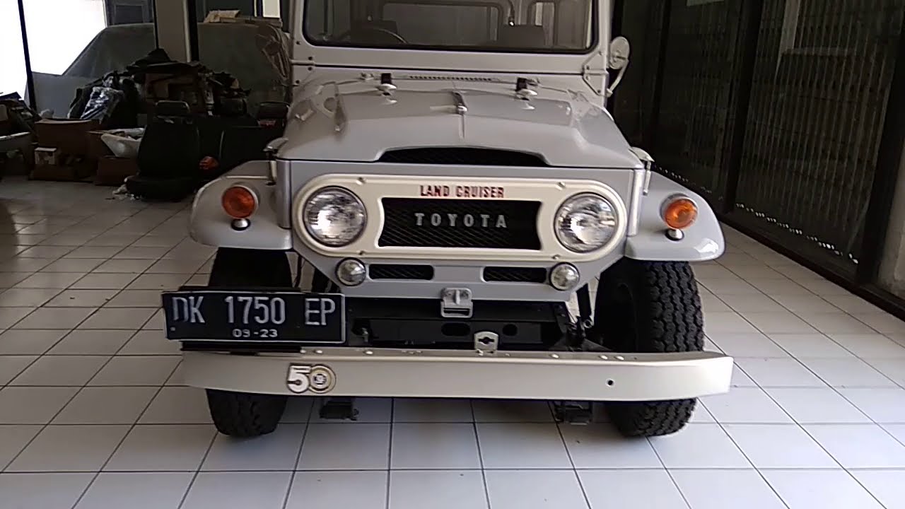 Toyota Hardtop FJ40 Hatchback tahun 1968 tangan 1 dari baru - YouTube
