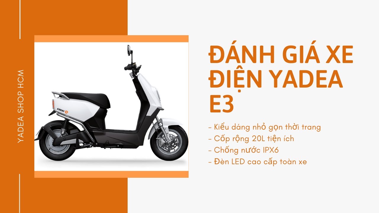 Trải nghiệm Yadea E3- 15.990.000 - YouTube